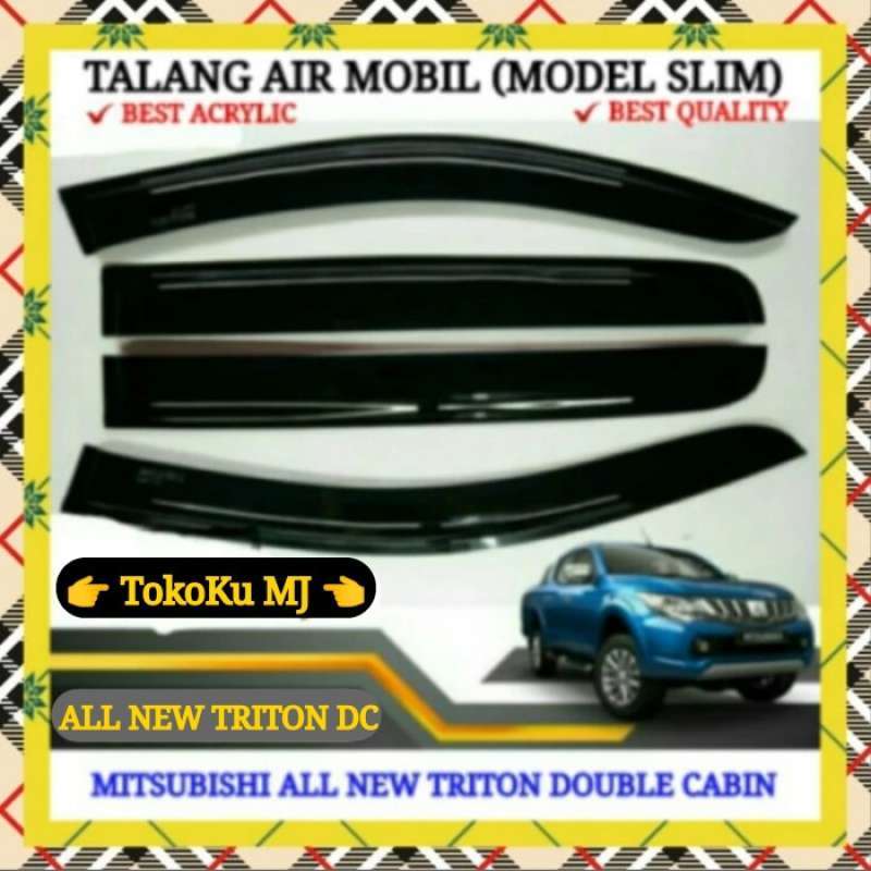 Promo Talang Air Mobil Mitsubishi All New Triton - Model Slim (4 Pintu ...
