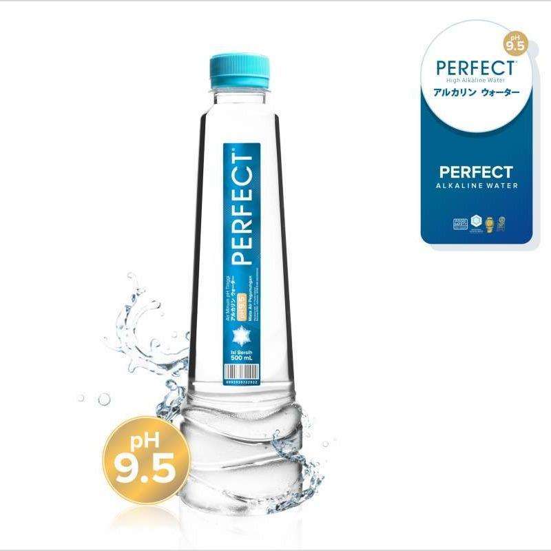 Promo Air Mineral Botol Perfect Alkaline Water 500ml Via Kurir Toko ...