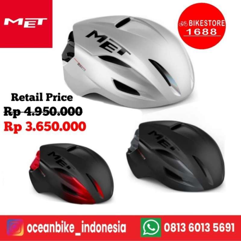 Jual helm sepeda original met manta mips original white helmet cycling ...