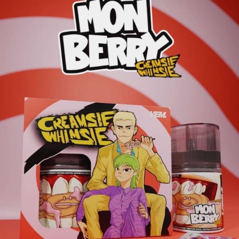 Jual Creamsie Whimsie V2 Monberry 60ml By Vem Juice X Ivan Ibrahim ...