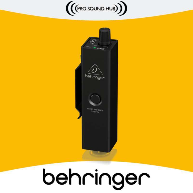 Promo Behringer P2 P-2 In-Ear Monitor Amplifier Aktif Baterai Battery ...