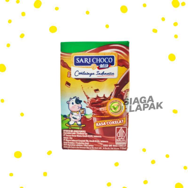 Promo Susu Coklat Sari Choco Coklat Uht 110ml / 180ml Diskon 18% Di ...