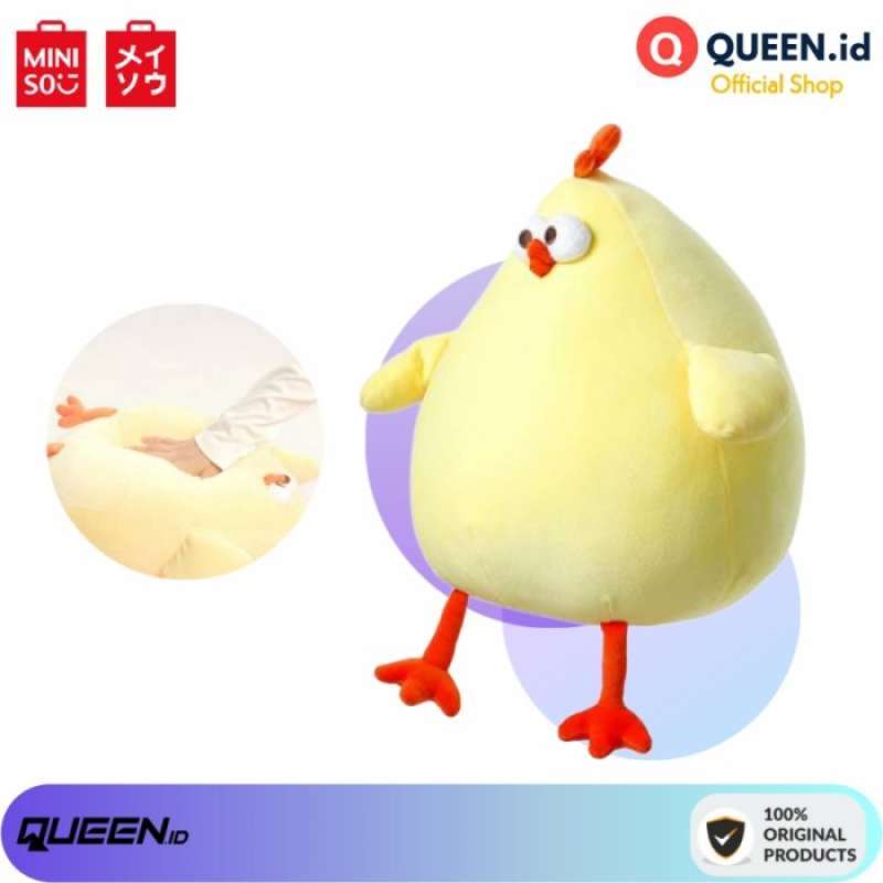 Jual Miniso Dundun Chubby Chicken Plush Toy - Boneka Ayam Soft Di ...