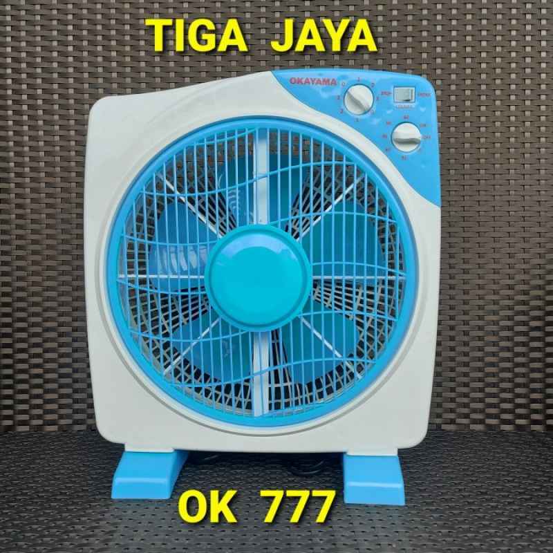 Promo Kipas Angin Kotak Meja Box Fan / Desk Fan 12 In Okayama Ok 777 ...