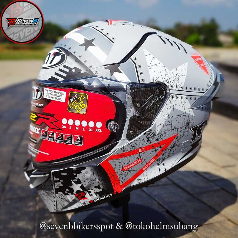 Jual HELM KYT R2R PRO FULL FACE ORIGINAL SNI di Seller SEVENB BIKERS ...