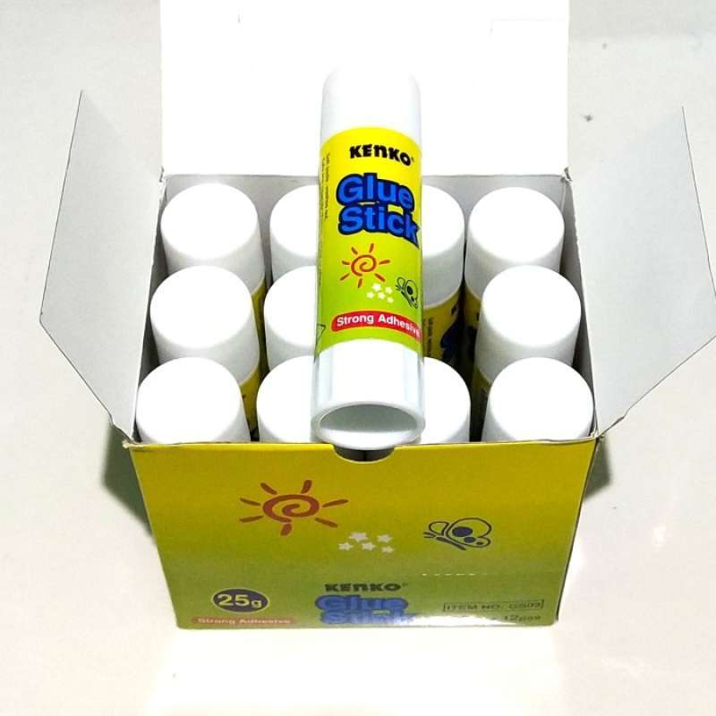 Jual Lem Glue Stick Kenko 25gr / Lem Stick / 1 Box [ Isi 12 Pcs ] Di ...