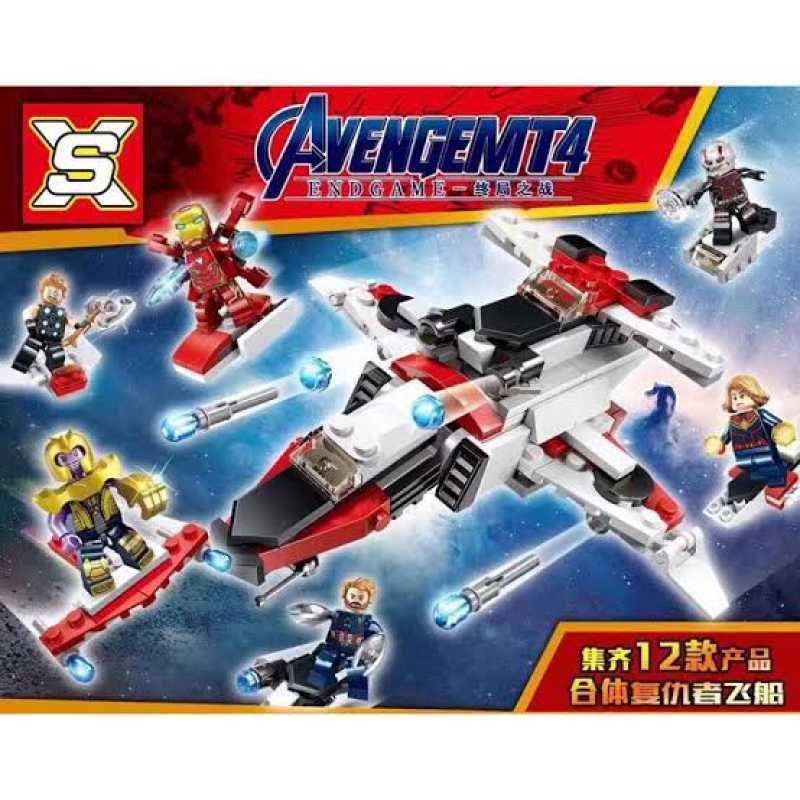 Promo SX 4006 BRICKS AVENGERS SERIES - AVENGERS ENDGAME / DIY Brick ...