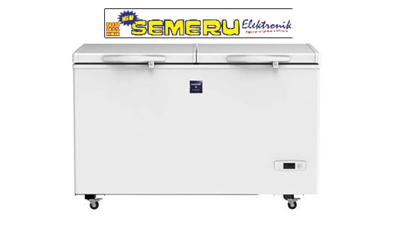 Promo Chest Freezer Sharp Peti Pembeku Frv-450 435 Liter Diskon 14% Di ...