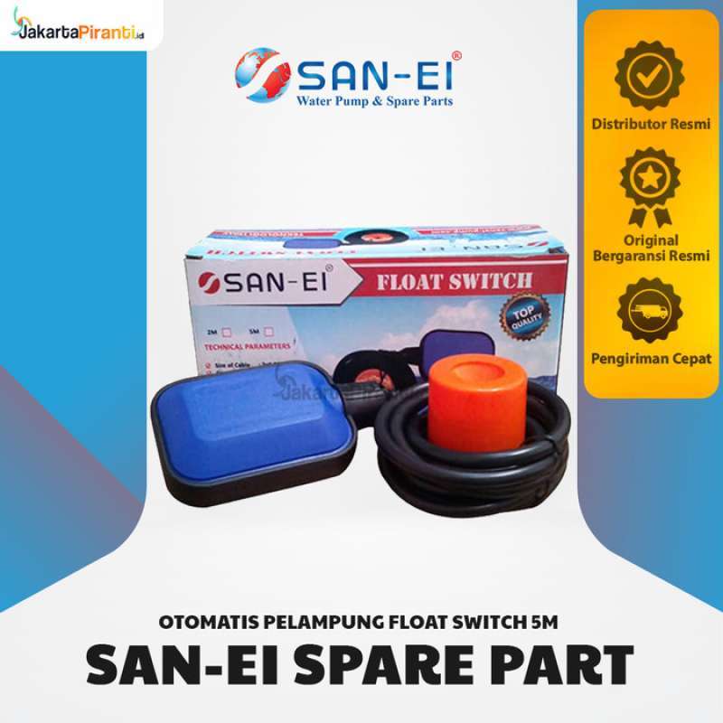 Promo Float Switch San-Ei 5 Meter Otomatis Pompa Celup - Otomatis ...