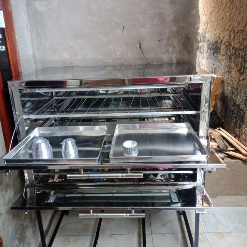 Promo Oven Gas + Roda Kaki Ukuran 100X55X65 Diskon 23% di Seller Cuanz ...