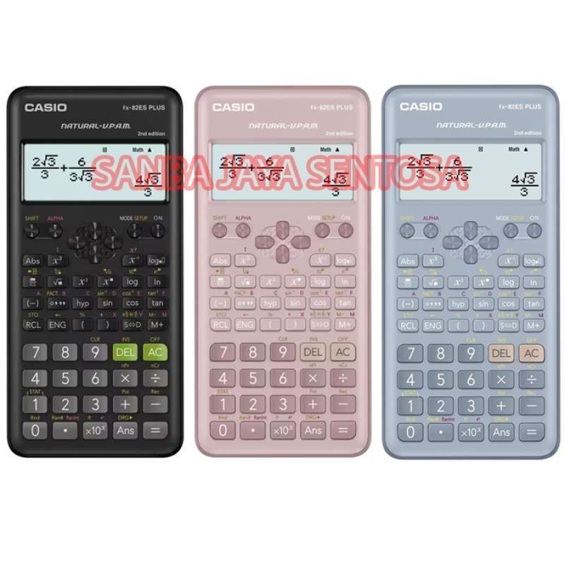 Promo Kalkulator Ilmiah CASIO FX 82ES PLUS 2nd Ed Scientific Calculator ...