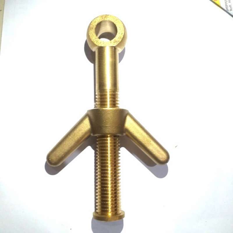 Jual Brass Butterfly Bolt & Wing Nut. (baut Kupu-kupu) 20 Mm X 150 Mm ...