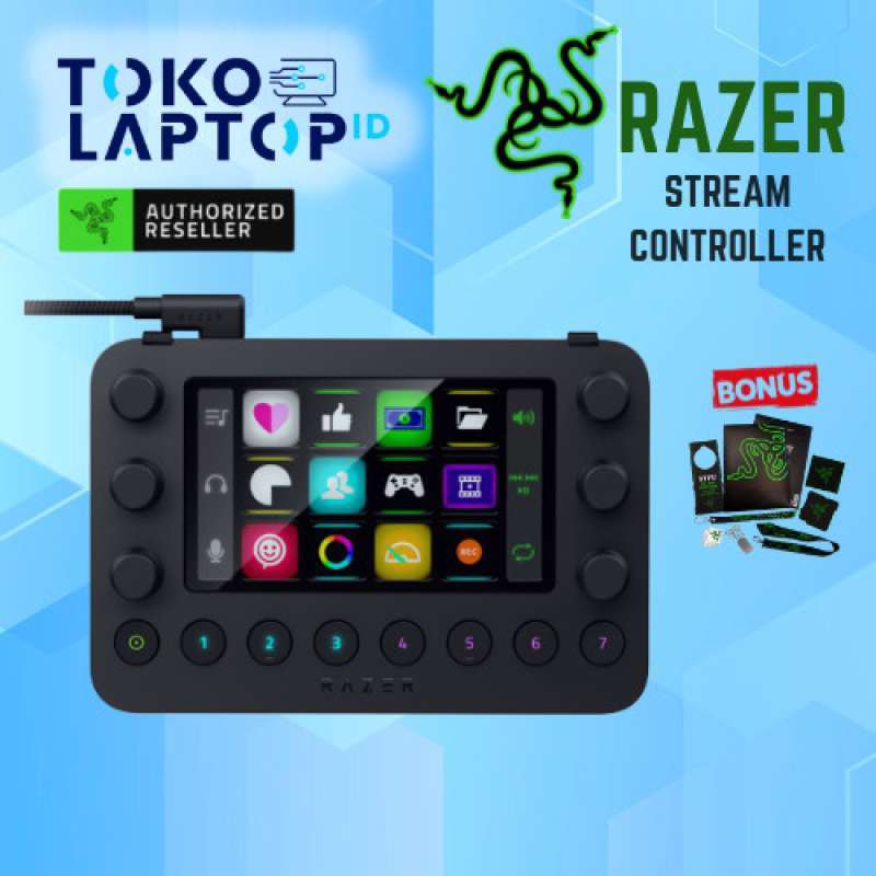 Promo Razer Stream Controller Deck All In One Controller For Streaming ...