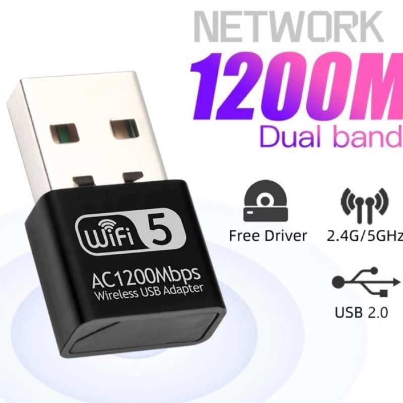 Promo Usb Wifi Dual Band Adapter Ethernet Internet Dongle Mbps Receiver Diskon Di Seller