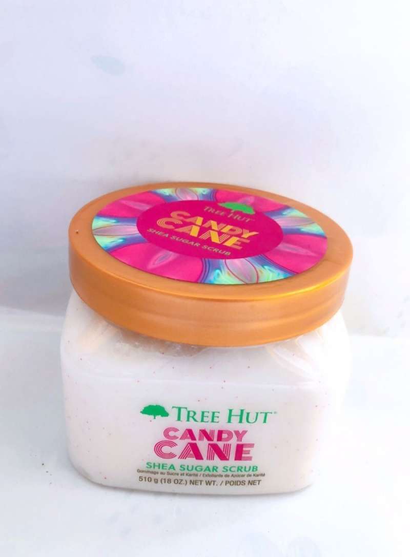 Promo Tree Hut Shea Sugar Body Scrub 510g Candy Cane Diskon 23 Di
