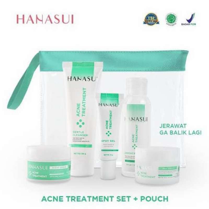 Promo Hanasui Paket Acne Treatment Diskon 23% Di Seller Super Self ...