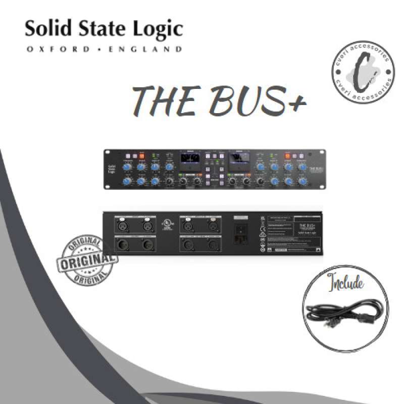 Jual Solid State Logic Ssl The Bus+ Bus Compressor Bus + Plus di Seller Kazuma - Cipete Selatan ...