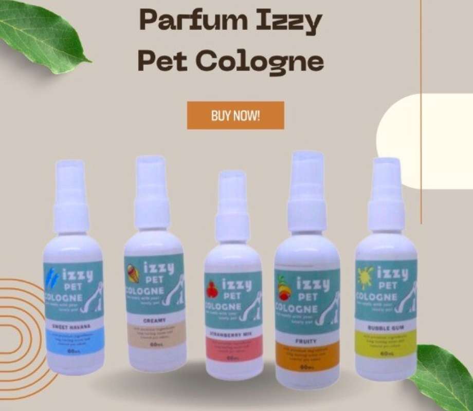 Jual Izzy Pet Cologne Parfum Kucing & Anjing 60ml - Parfum Kucing ...