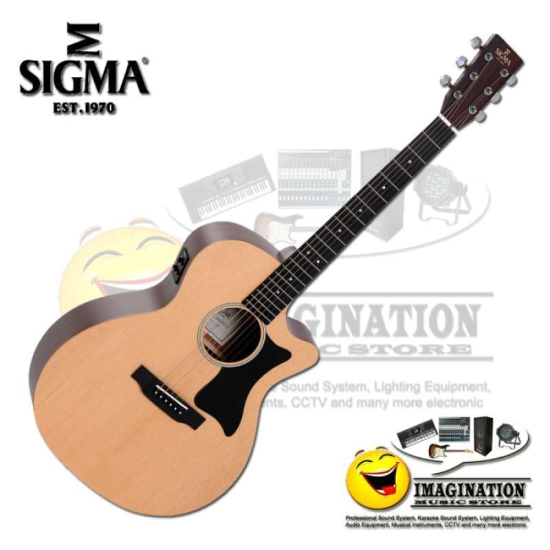 Promo Sigma GMC-STE+ Acoustic Electric Guitar Diskon 23% di Seller ...