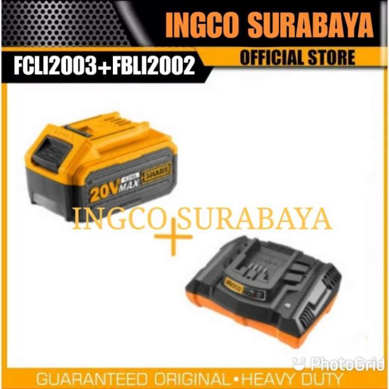 Promo Ingco Fcli2003 Rapid Charger + Fbli2002 Baterai 4.0 Battery ...