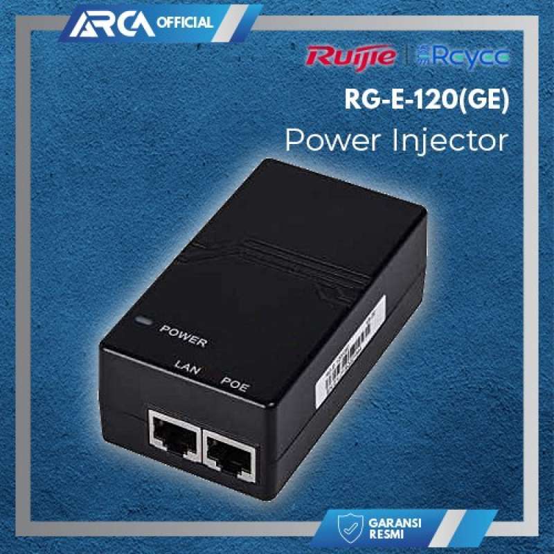 Promo Ruijie Reyee RG-E-120(GE) Power Injector PoE Adapter Diskon 23% di Seller Akurima Store ...