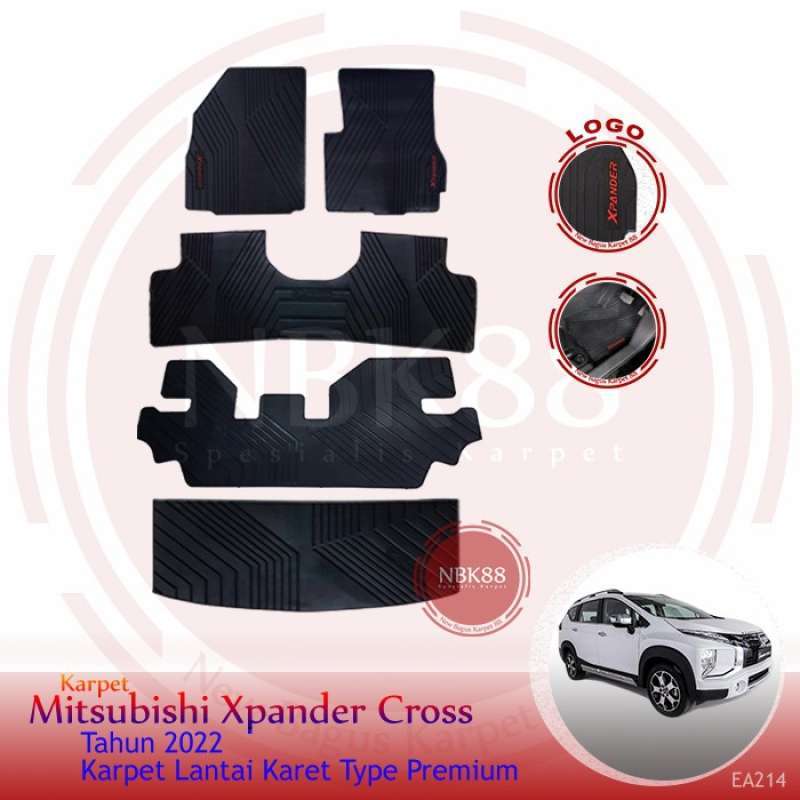 Promo Karpet Mobil Xpander Cross 2022 Full Set Logo Tegak Premium ...