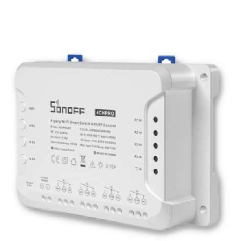 Promo Sonoff Smart Switch 4CHPROR3 smart breaker wireless switch smart ...