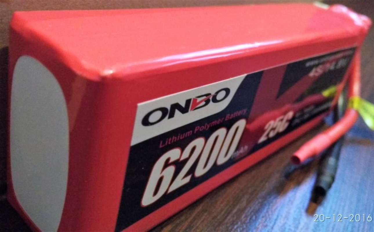 Jual Lipo Battery 4s 14.8v 6200mah 25-50c Onbo Nano Power Di Seller ...
