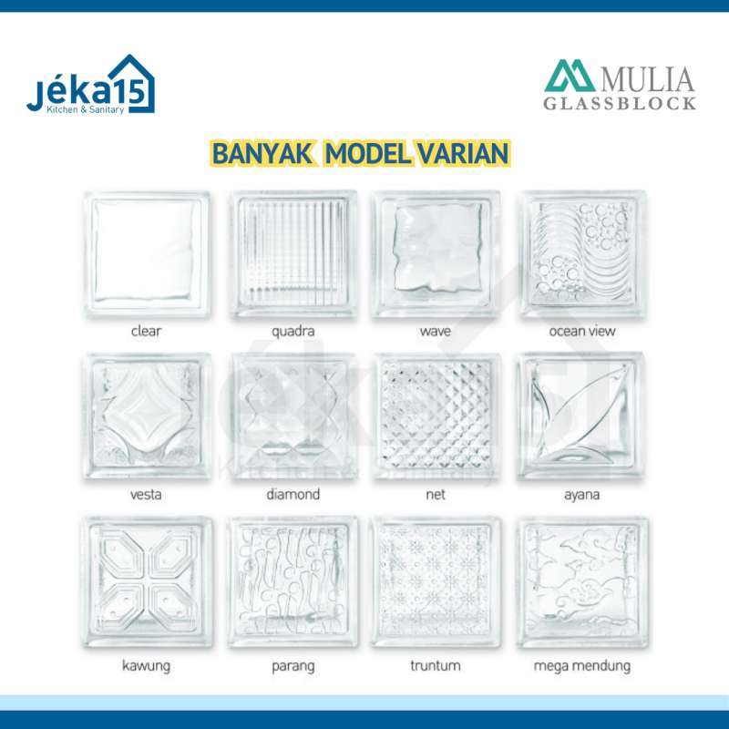 Jual Mulia Glass Block - Ocean View Di Seller Jeka15 Kitchen & Sanitary ...