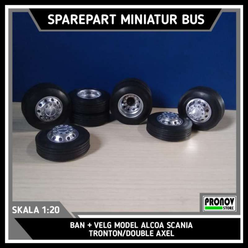 Jual Ban miniatur bus model alcoa scania di Seller Andalas Store ...
