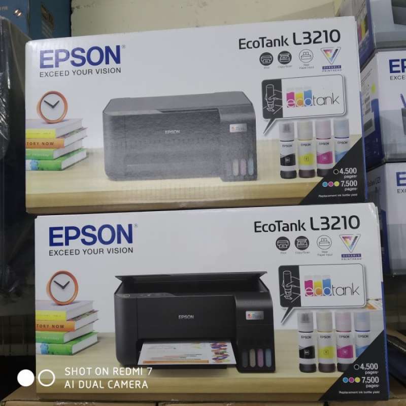 Promo PRINTER EPSON L3210 SCAN COPY COLOR INFUS EPSON ORIGINAL PRODUK ...