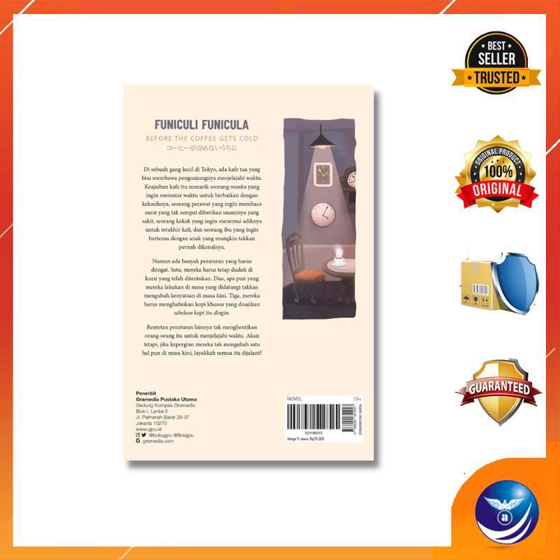 Jual Seri Novel Funiculi - Funicula 1 - 3 - Toshikazu Kawaguci Di ...