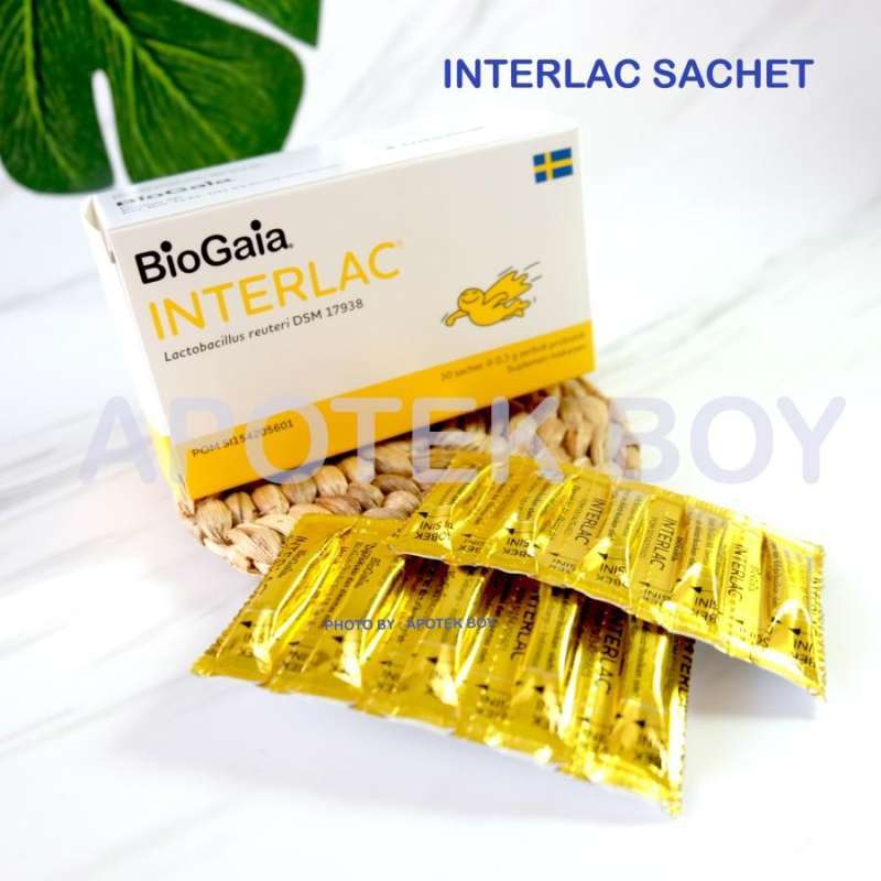 Jual Interlac Sachet | 30 Sachet Per Box Di Seller Apotek Boy Surabaya ...