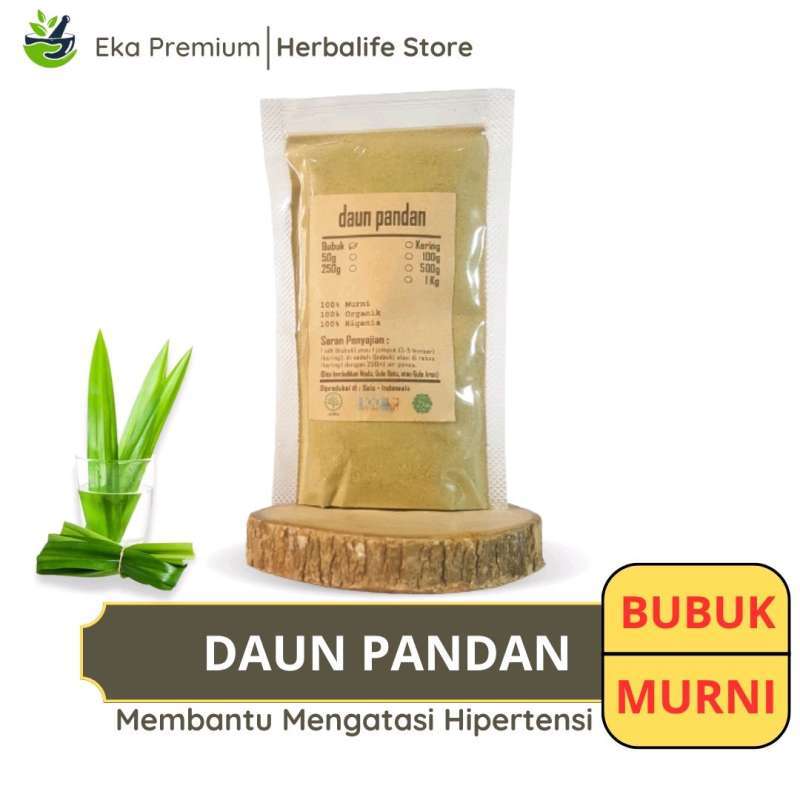 Promo DAUN PANDAN BUBUK Wangi Kering Asli Ramuan Rempah Herbal Murni ...