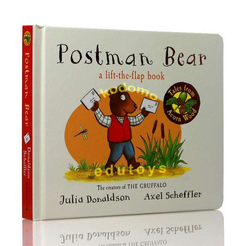 Promo Postman Bear (A lift-the-flap Board Book) by Julia Donaldson ...