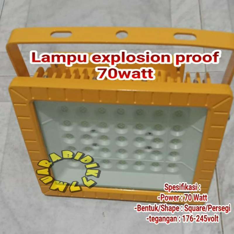 Promo Lampu Explosion Proof 70watt Led Yaming / Lampu Sorot / Lampu ...