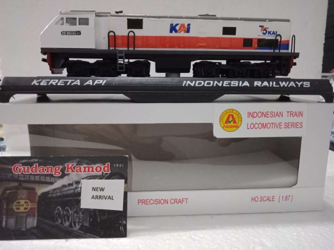 Jual Agung Craft Dummy Lokomotif Ho Scale Cc203, Logo Kai 2020 Di ...