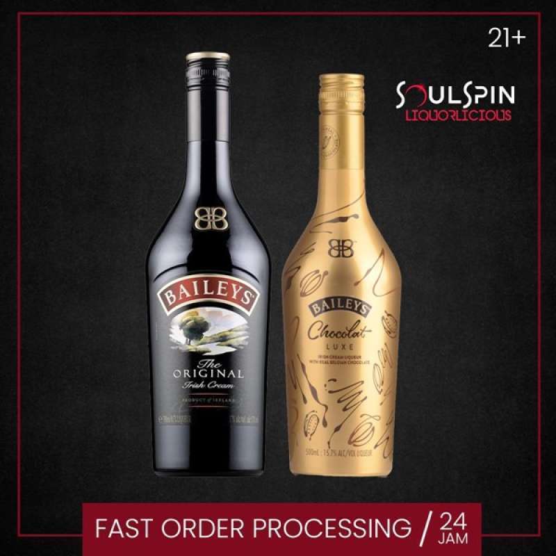 Jual Baileys Original Irish Cream 700ml + Baileys Chocolat Luxe 500ml di Seller Eomma Korea Shop ...