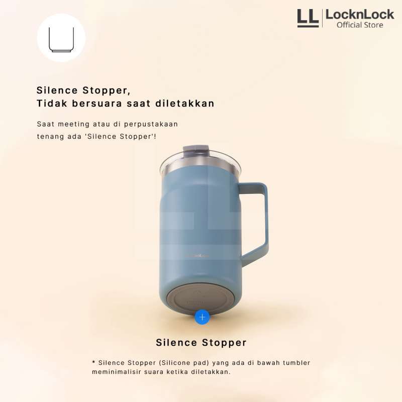 Jual Locknlock Tumbler Metro Mug 600ml - Blue Di Seller Locknlock ...