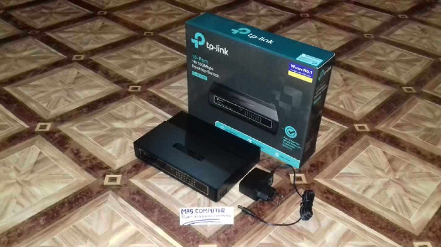 Promo Swith Hub TP link TL SF1016D Switch Hub Lan 16 Port 10/100Mbps Desktop Diskon 23% di ...