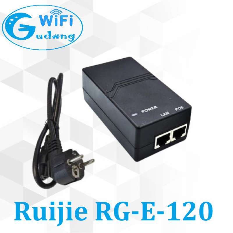 Promo Ruijie RG-E-120(GE) Power Over Ethernet Adaptor POE RG-E-120 GE ...