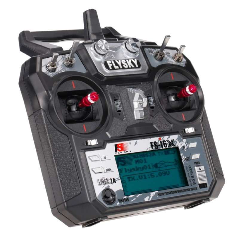 Promo Flysky Fs-I6X 10-Channel 2.4Ghz Transmitter Mode 2 + Fs-Ia10B ...