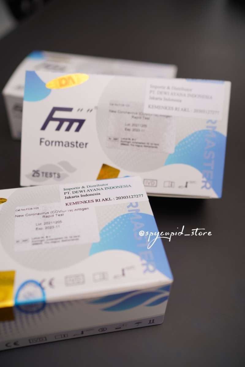 Jual Formaster Swab Antigen Kemenkes Akl (box) Di Seller Bea Store ...