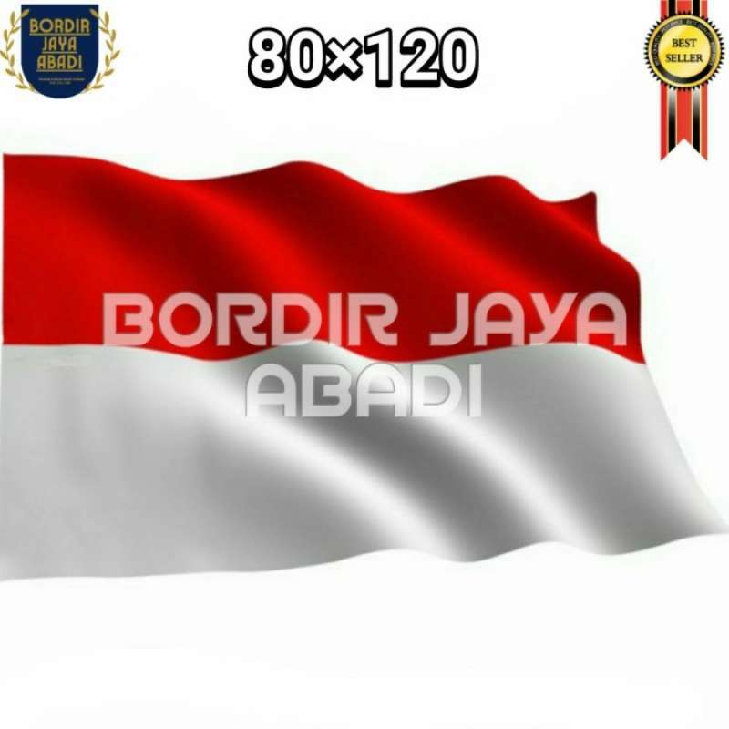 Jual Bendera Merah Putih ukuran 80×120 bahan satin di Seller mandiri ...