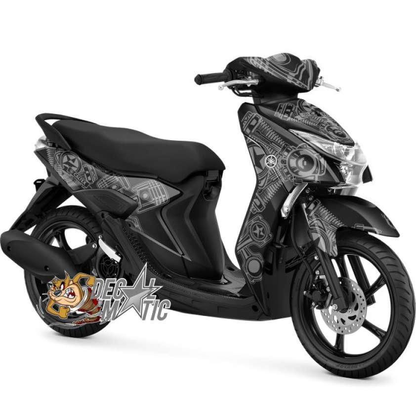 Jual Stiker Full Body Decal Motor Yamaha Mio Gear Grafis Caltex Di ...