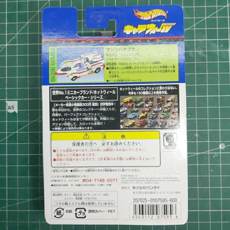 Jual Hot Wheels Charawheels Cw28 Machine Hayabusa, Bandai. Di Seller ...