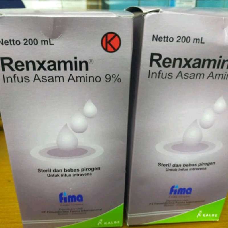Jual Renxamin200/ml/infus 9%/box Original Di Seller Apotek Balanak ...