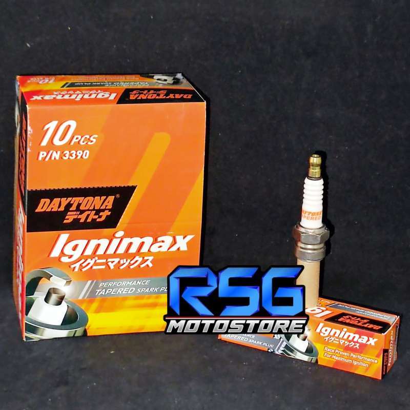 Jual BUSI DAYTONA IGNIMAX TAPERED SPARK PLUG CPR9EA-9 3390 di Seller RSG MOTOSTORE - Sukatani ...