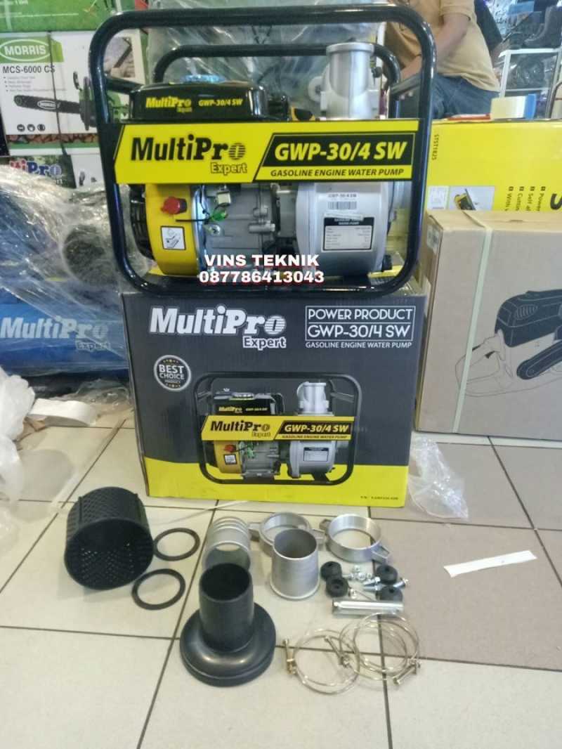 Promo Mesin Pompa Air Bensin Pompa Irigasi Gwp-30 Multipro Gwp-30/4Sw ...