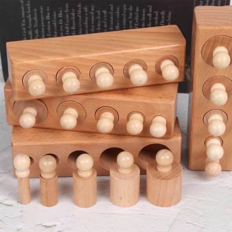 Jual Mainan Montessori - Cylinder Socket - Mainan Edukasi Anak Di ...